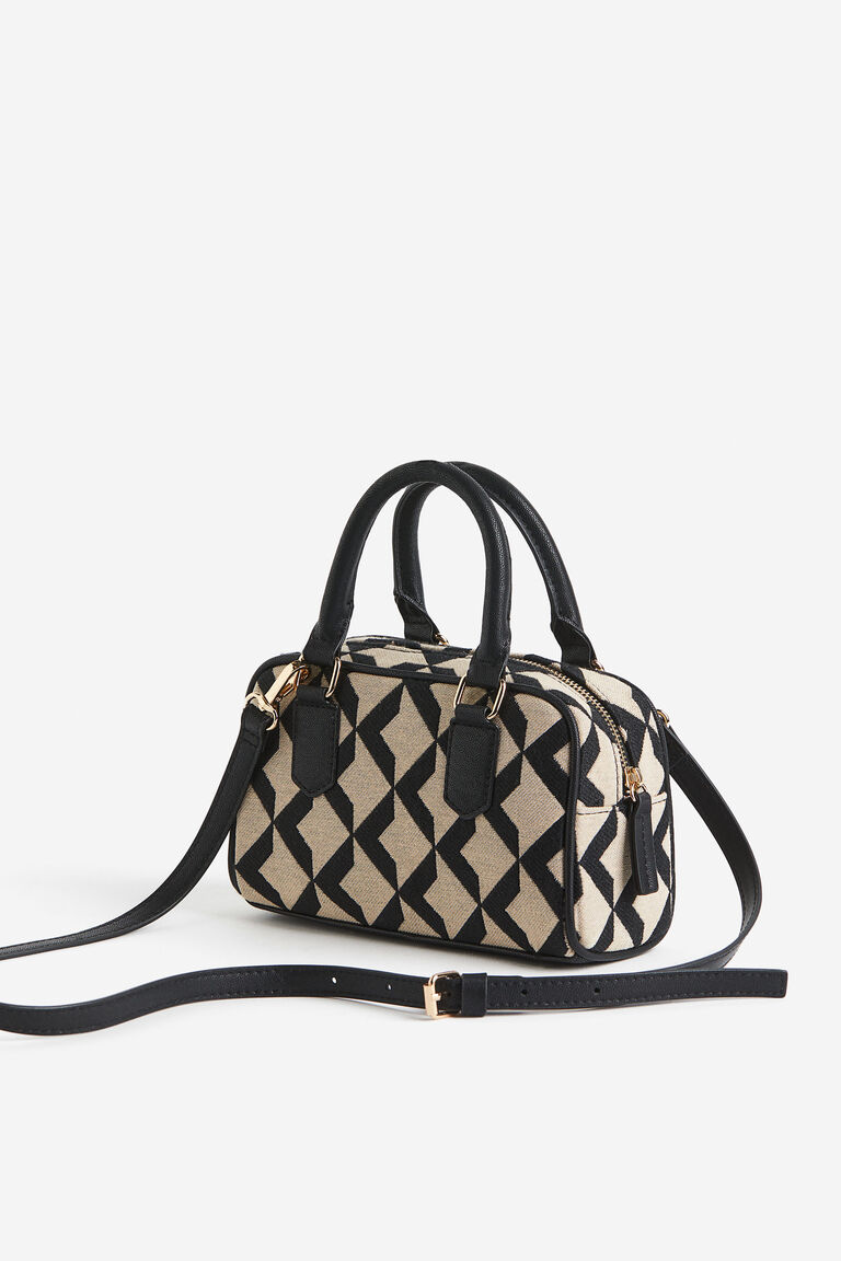 Jacquard Weave Shoulder Bag