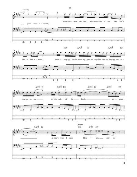 Beautiful Girls By Van Halen Eddie Van Halen Digital Sheet Music For