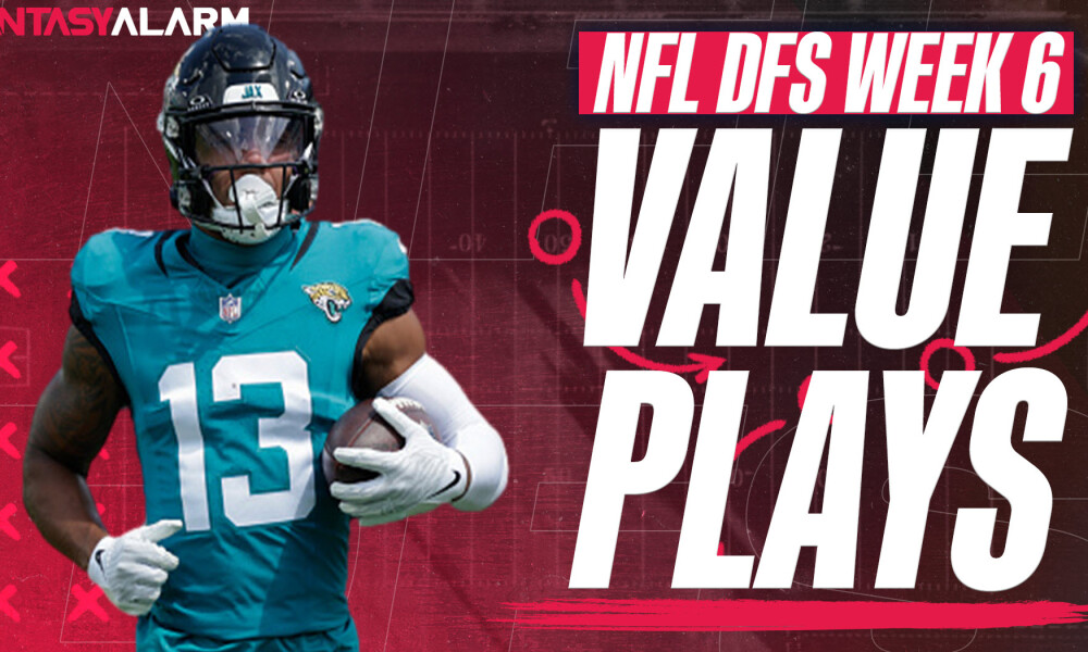 2023 Nfl Dfs Week 6 Value Plays Top Draftkings And Fanduel Picks