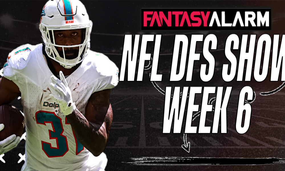 Nfl Dfs Show Week 6 Draftkings Nfl Picks Week 6 Nfl Injury Updates