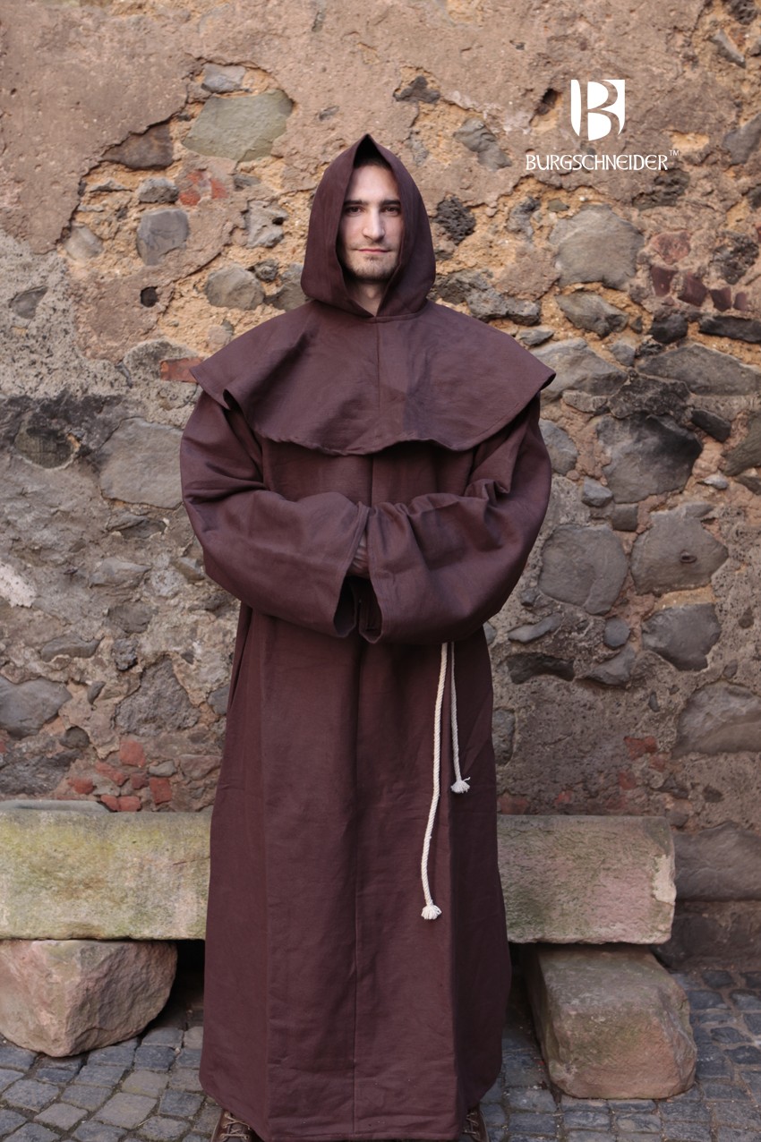 Brown Authentic Monks Robe Order Online With Larp Uk