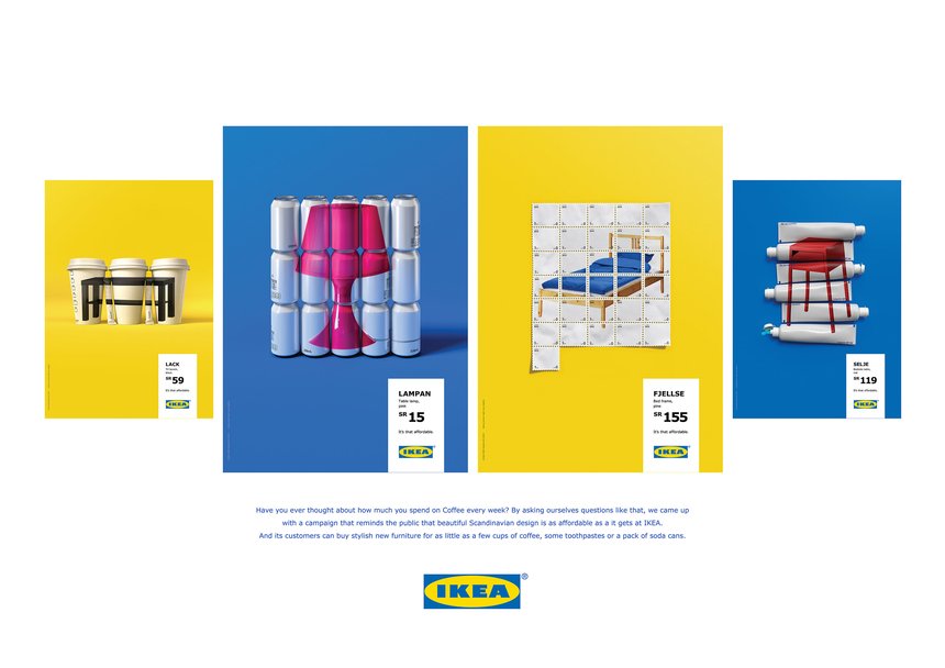 Ikea Its That Affordable Memac Ogilvy Ikea Dandad Awards 2016