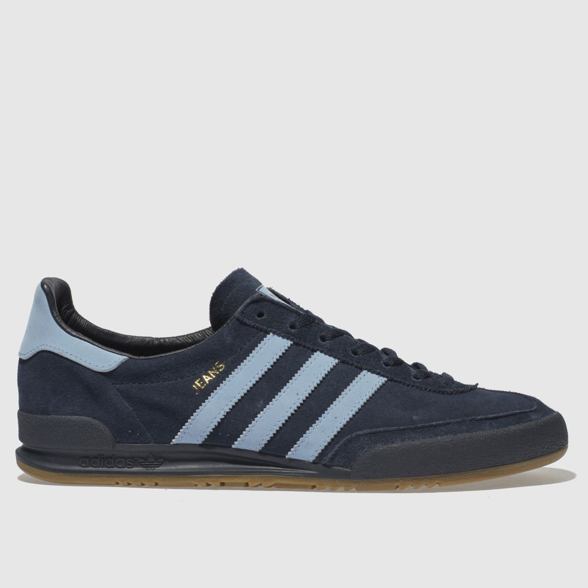 Adidas Navy And Pl Blue Jeans Trainers Trainerspotter