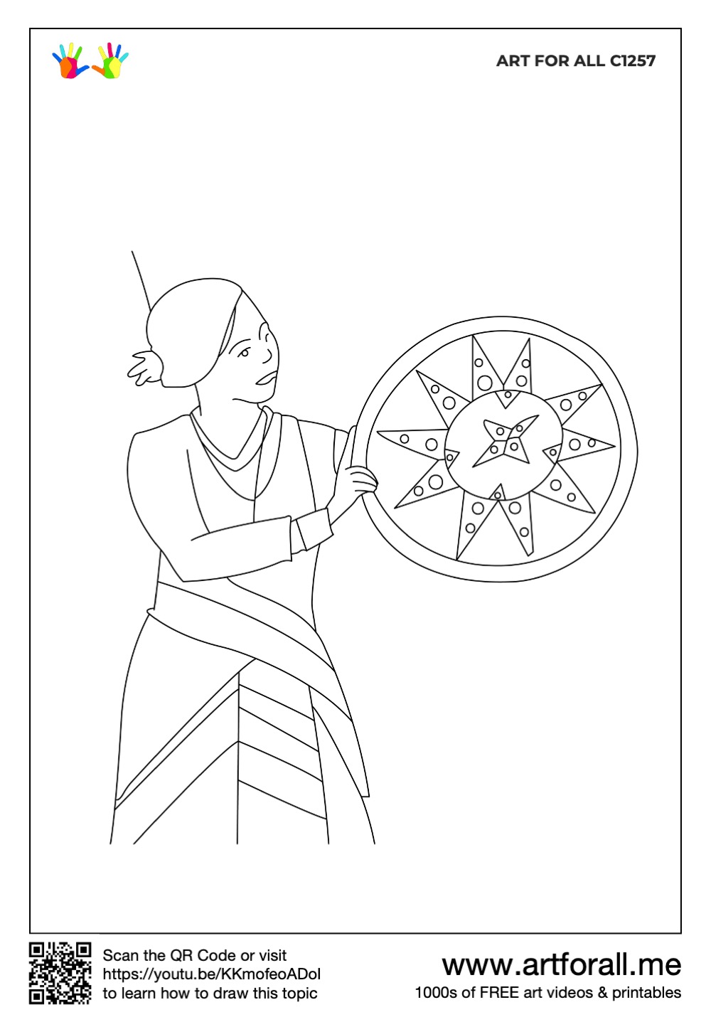 Bihu Dance Sketch