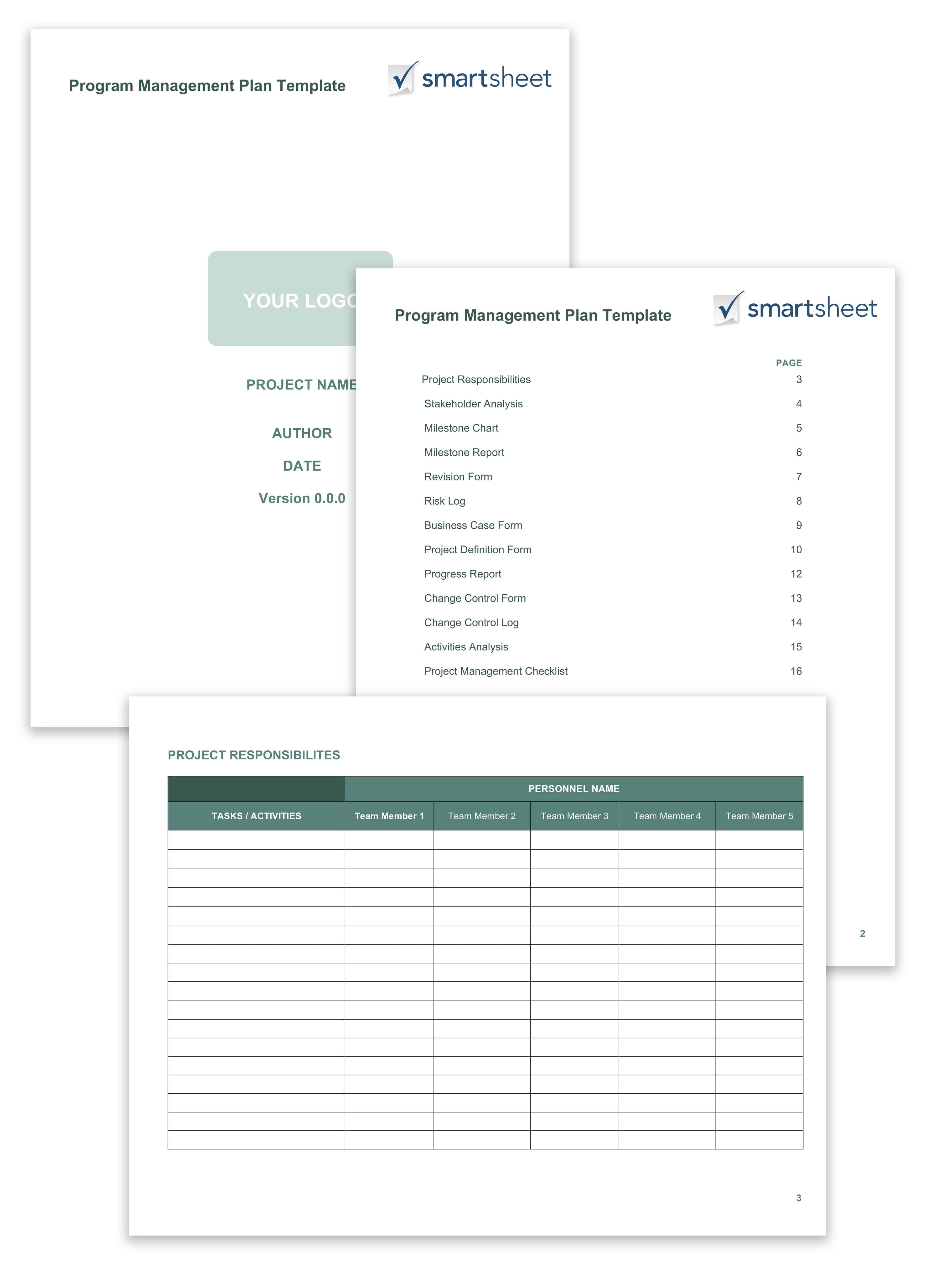 14 Free Program Management Templates Smartsheet