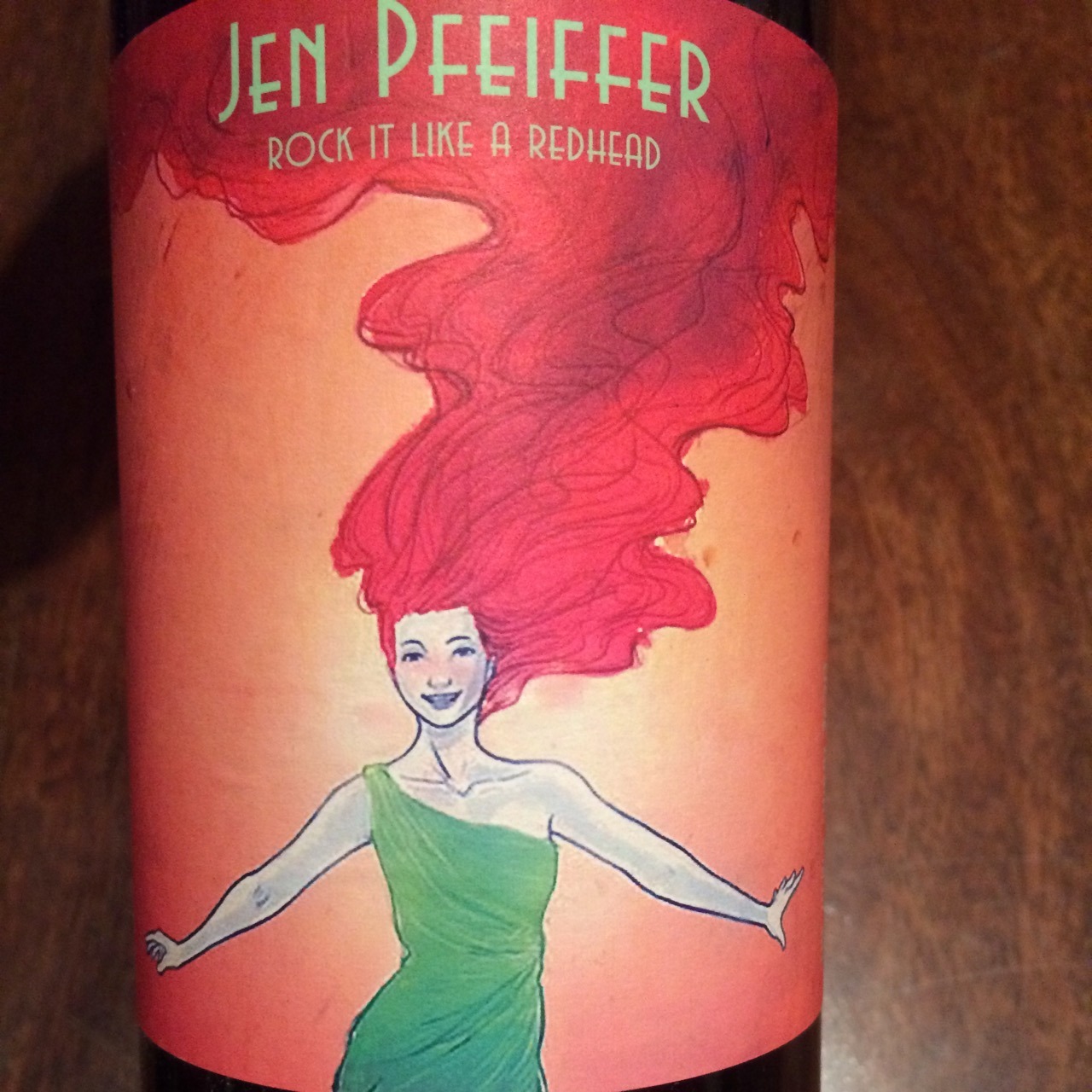 Jen Pfeiffer Rock It Like A Redhead Shiraz