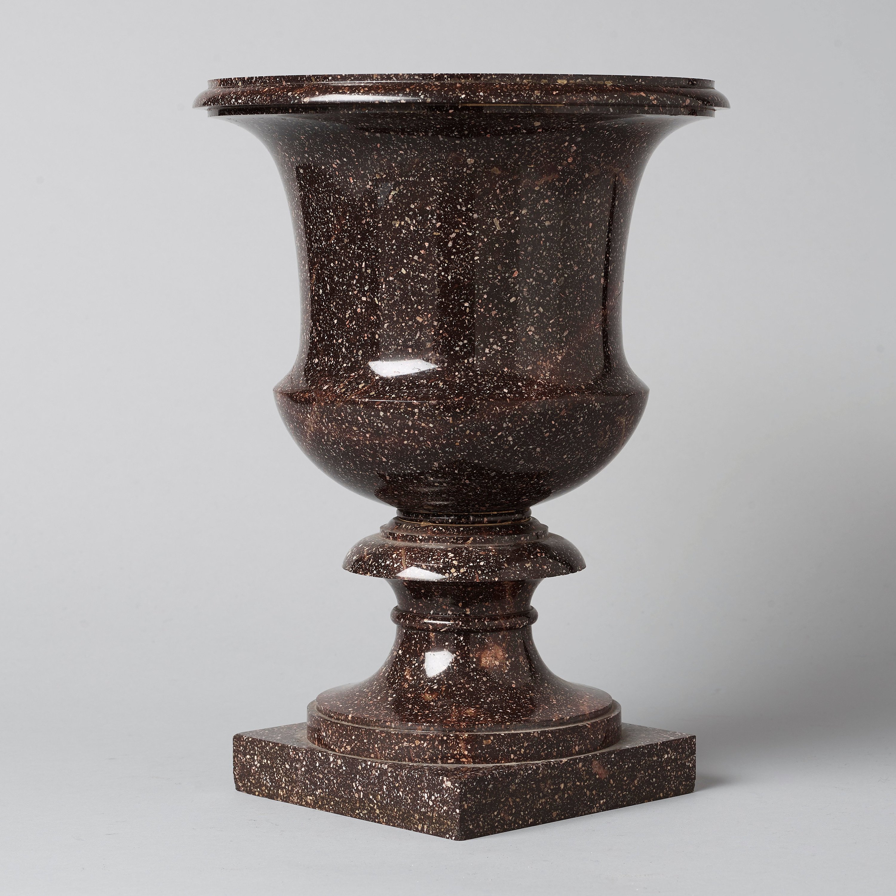 A Swedish Empire 19th Century Porphyry Urn Bukowskis