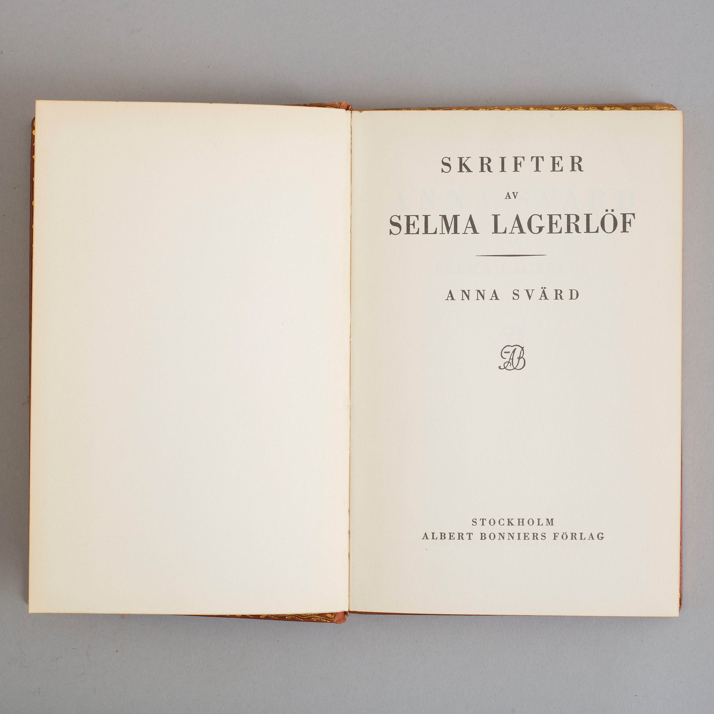 Selma LagerlÖf Böcker 12 Band Skrifter Albert Bonniers Förlag