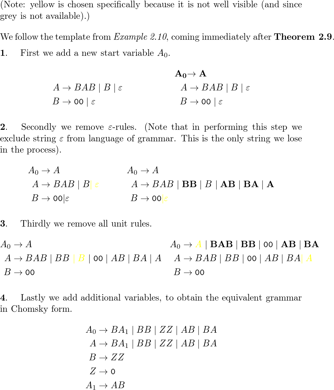 Introdução à Teoria Da Computação 9788522108862 Exercise 14 Quizlet