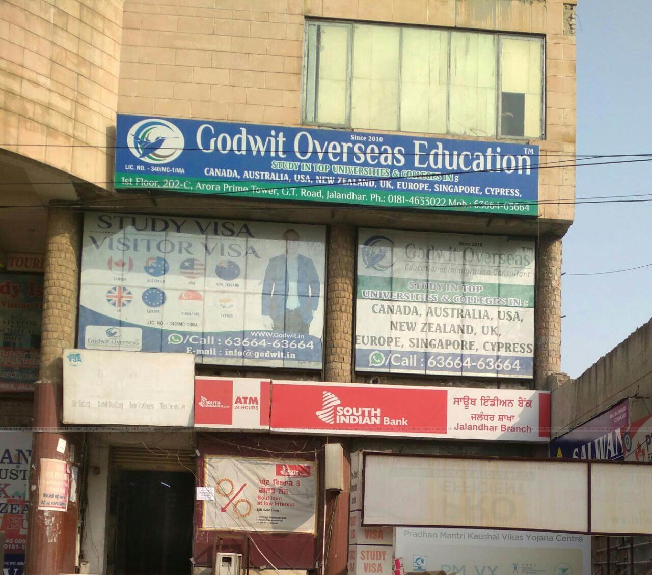 Godwit Overseas Education Gt Road Jalandhar Fees Reviews Batches