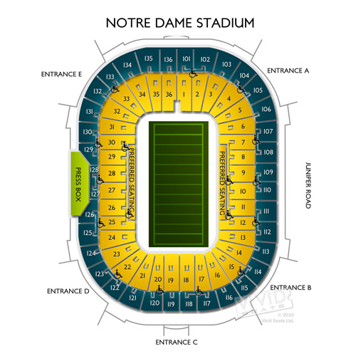 Notre Dame Stadium Tickets Notre Dame Stadium Information Notre