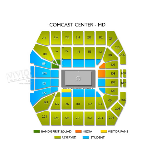 Xfinity Center College Park Tickets Vivid Seats