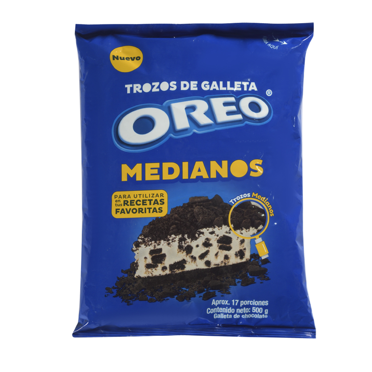 Trozos De Galleta Oreo Medianos 500g 959533