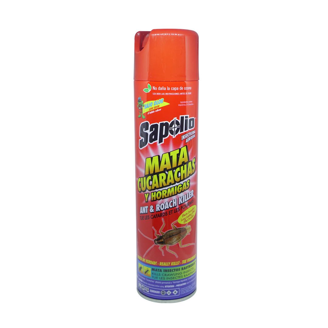 Insecticida Aerosol Sapolio Cucarachas Y Hormigas 360ml 896520