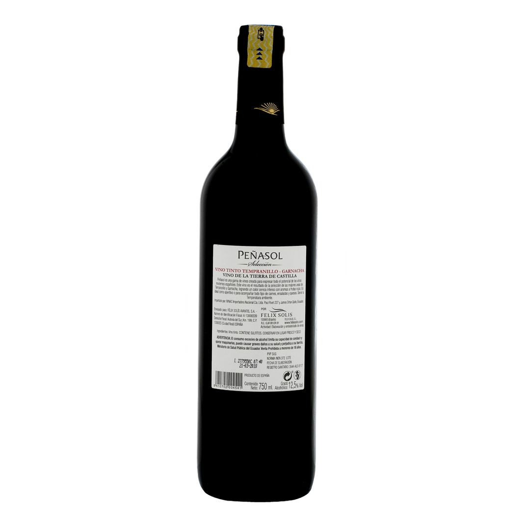 Vino Tinto Peñasol Tempranillo Garnacha 750ml 901354