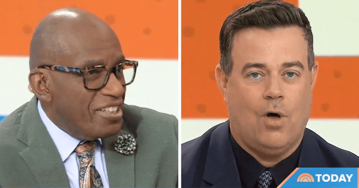 Today Host Carson Daly Pokes Fun At Al Rokers Age As Co Hosts Burst