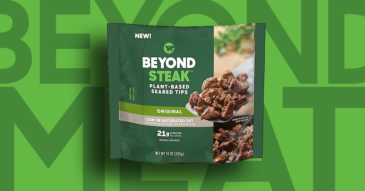 Beyond Meat Launches Plant Based Steak Tips