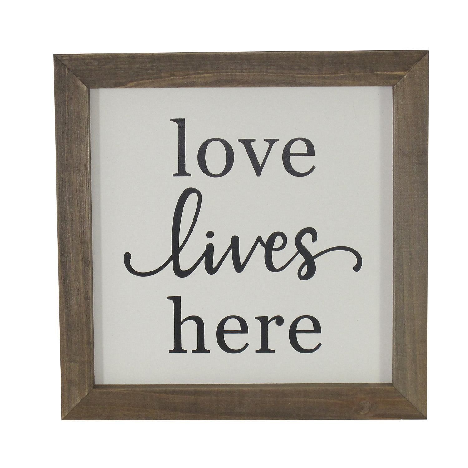 Set Of 4 Rustic Wood Farmhouse Signs Various Sayings