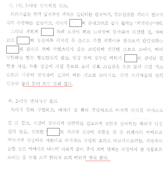 승소사례 억울한 강제추행 신고 불송치 결정을 받아냈습니다 로톡