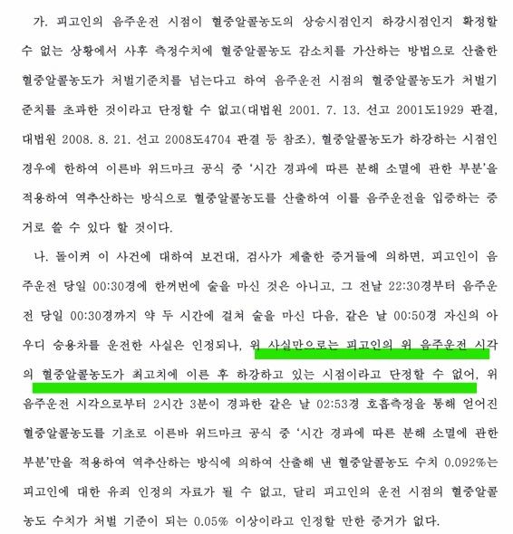 음주운전 내 혈중알콜농도 낮출 수 있을까 로톡