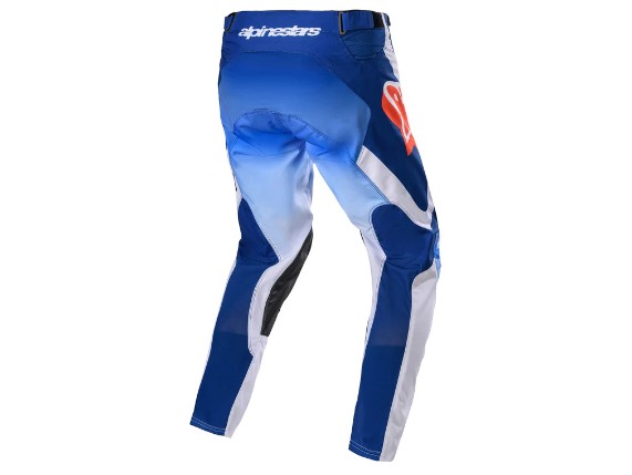 Alpinestars Racer Semi Motocross Pants Blue Hot Orange