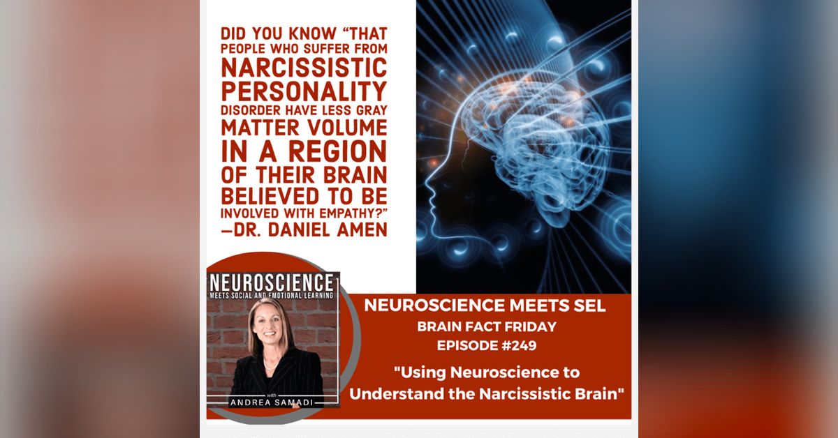 Brain Fact Friday On ”using Neuroscience To Understand The Narcissistic