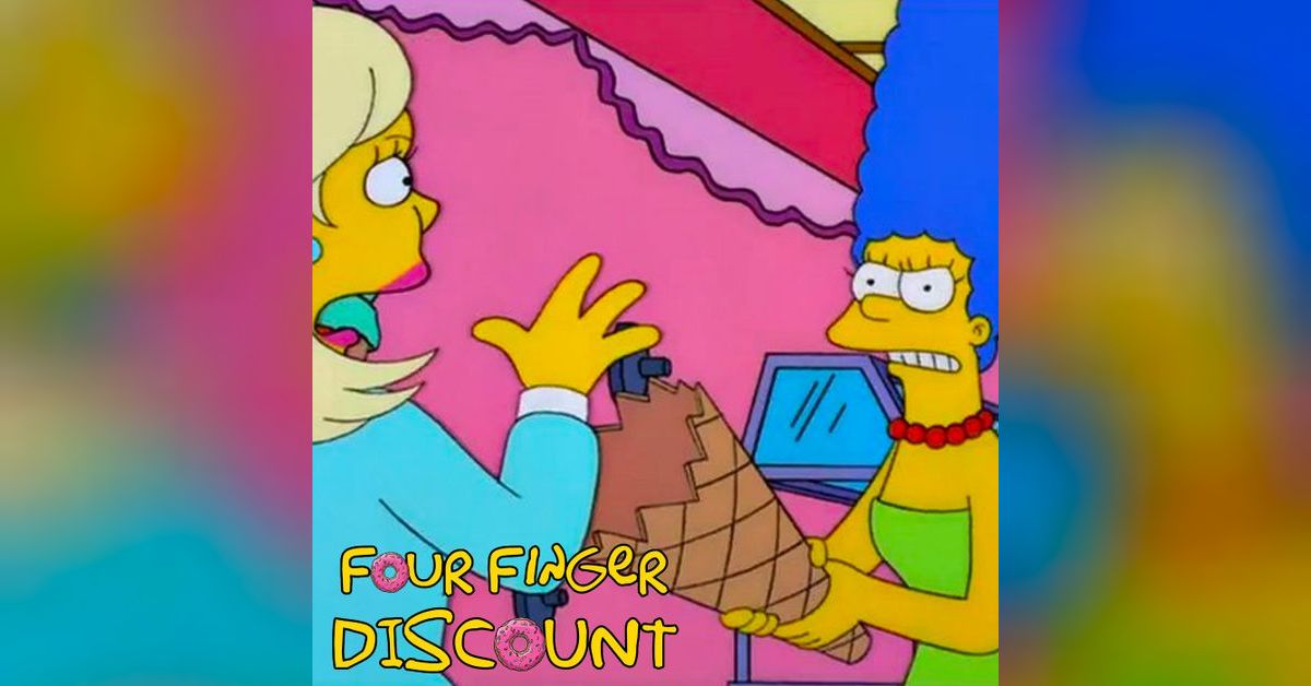 Its A Mad Mad Mad Mad Marge S11e21 Four Finger Discount