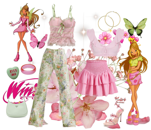 Halloween Costume Flora Winx Outfit Shoplook