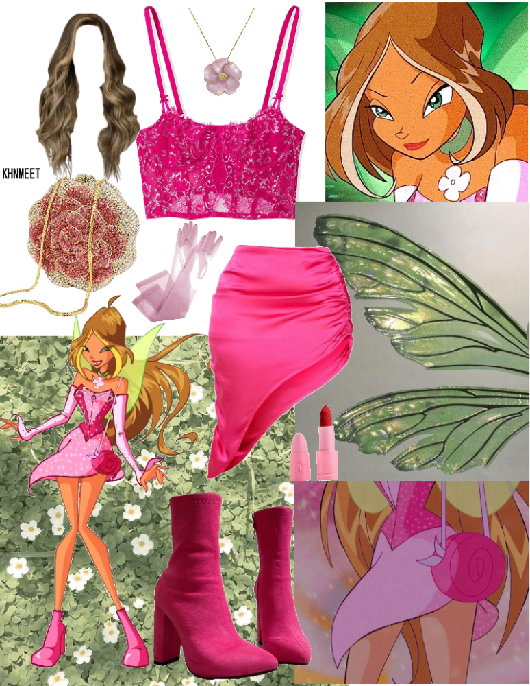 Flora Winx Club Inspiration Outfit Shoplook