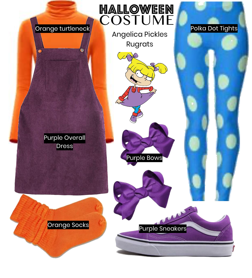 Diy Angelica Rugrats Costume Discounted Online