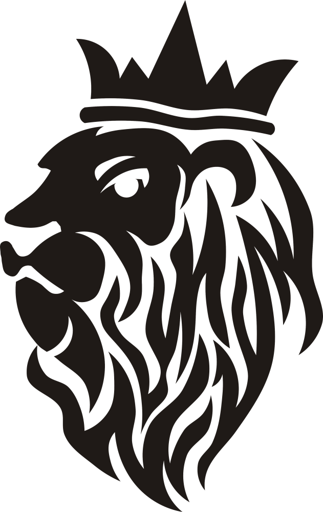 Lion With Crown Vector Products Swak Embroidery