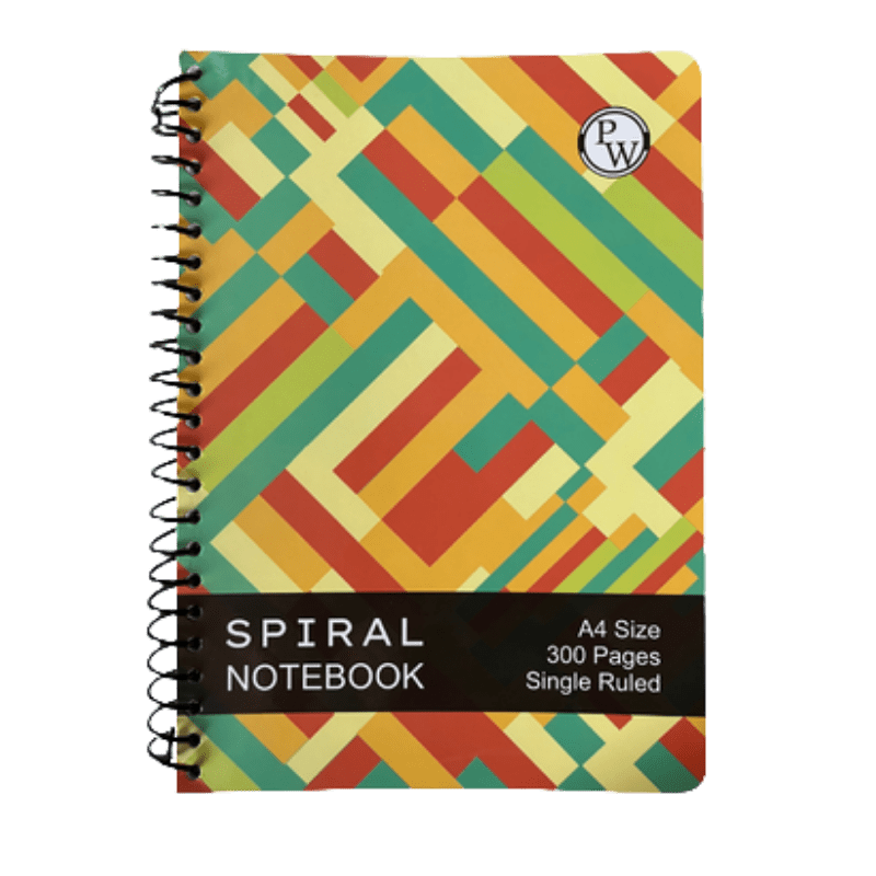 Buy A4 Size Spiral Binding Notebook Single Ruled Pw Store