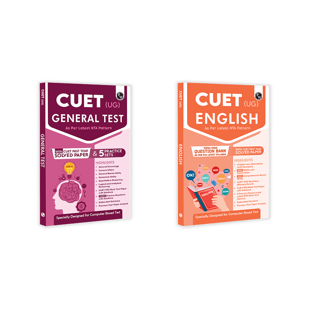 Cuet Ug General Test And English Set Of 2 Books Chapterwise