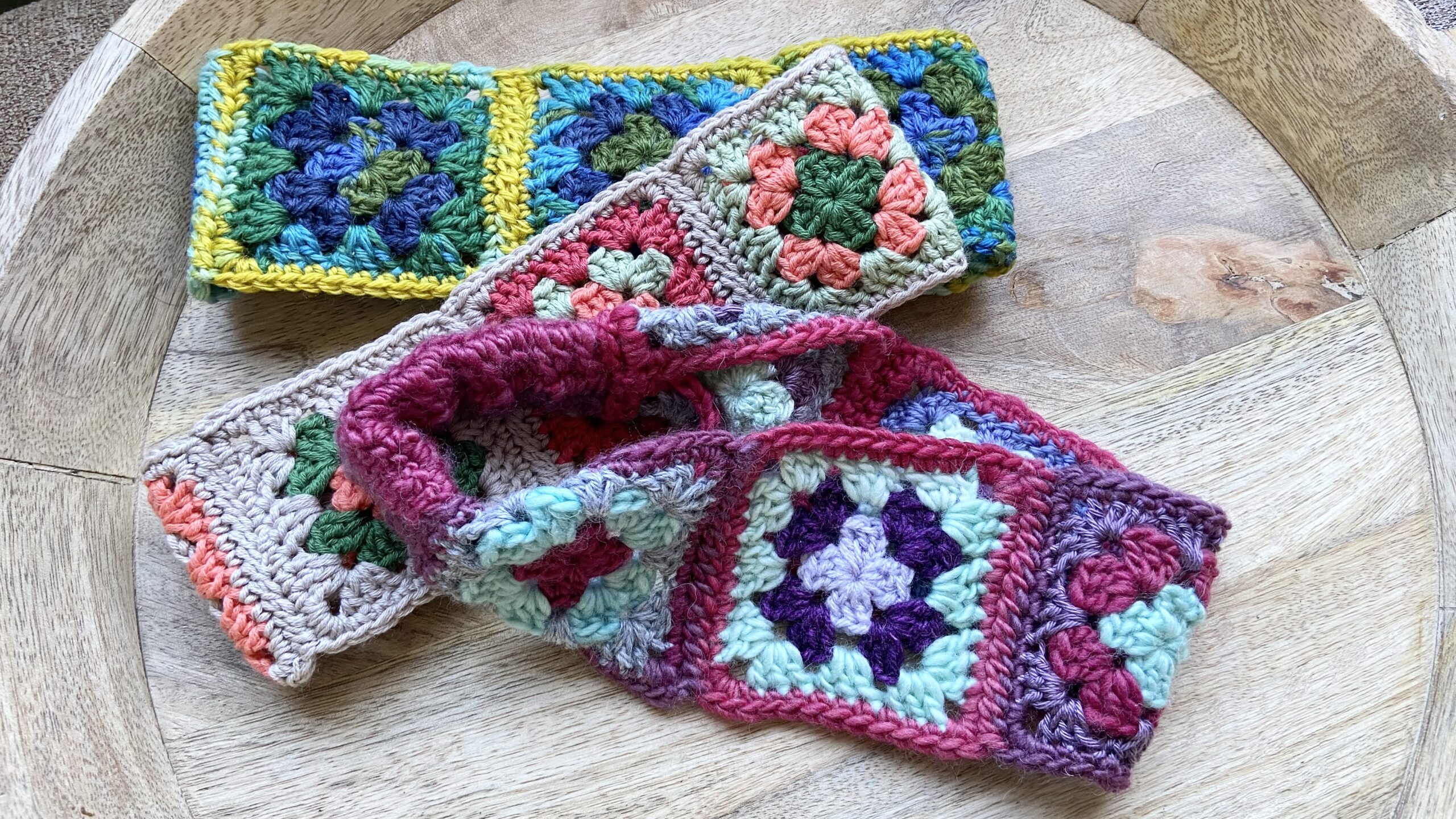 Granny Square Headband Creative Crochet Corner