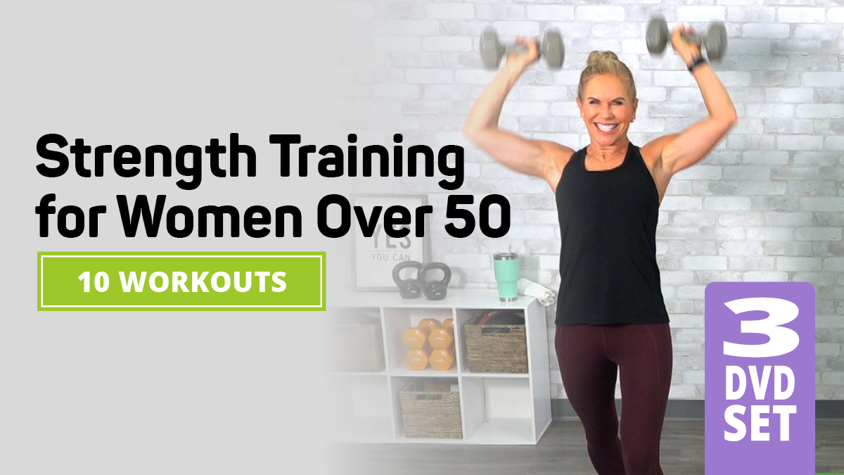 Strength Training For Women Over 50 3 Dvd Set Ghutv