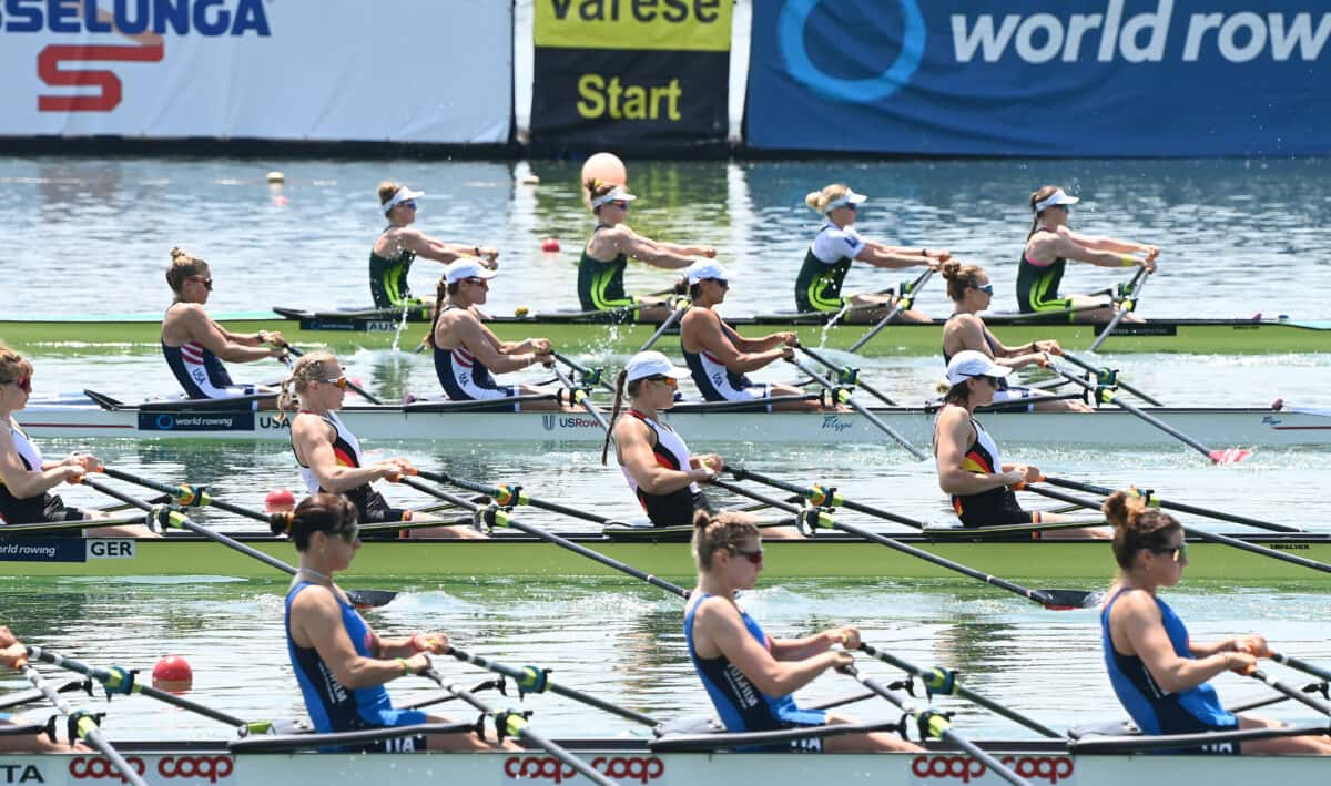 Day Two Racing 2 At The 2023 World Rowing Cup Ii In Varese Italy