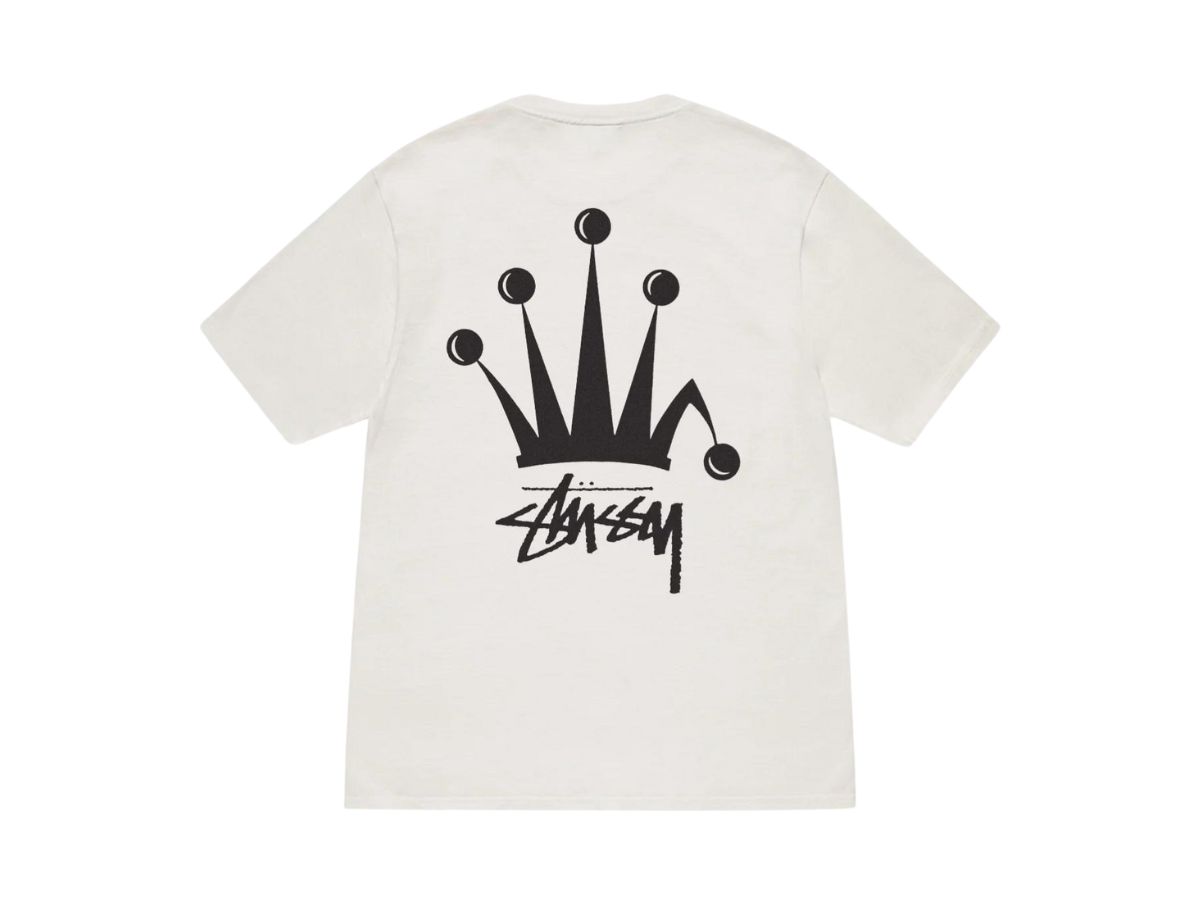 Sasom เสื้อผ้า Stussy Regal Crown Tee Pigment Dyed Natural เช็คราคาล่าสุด