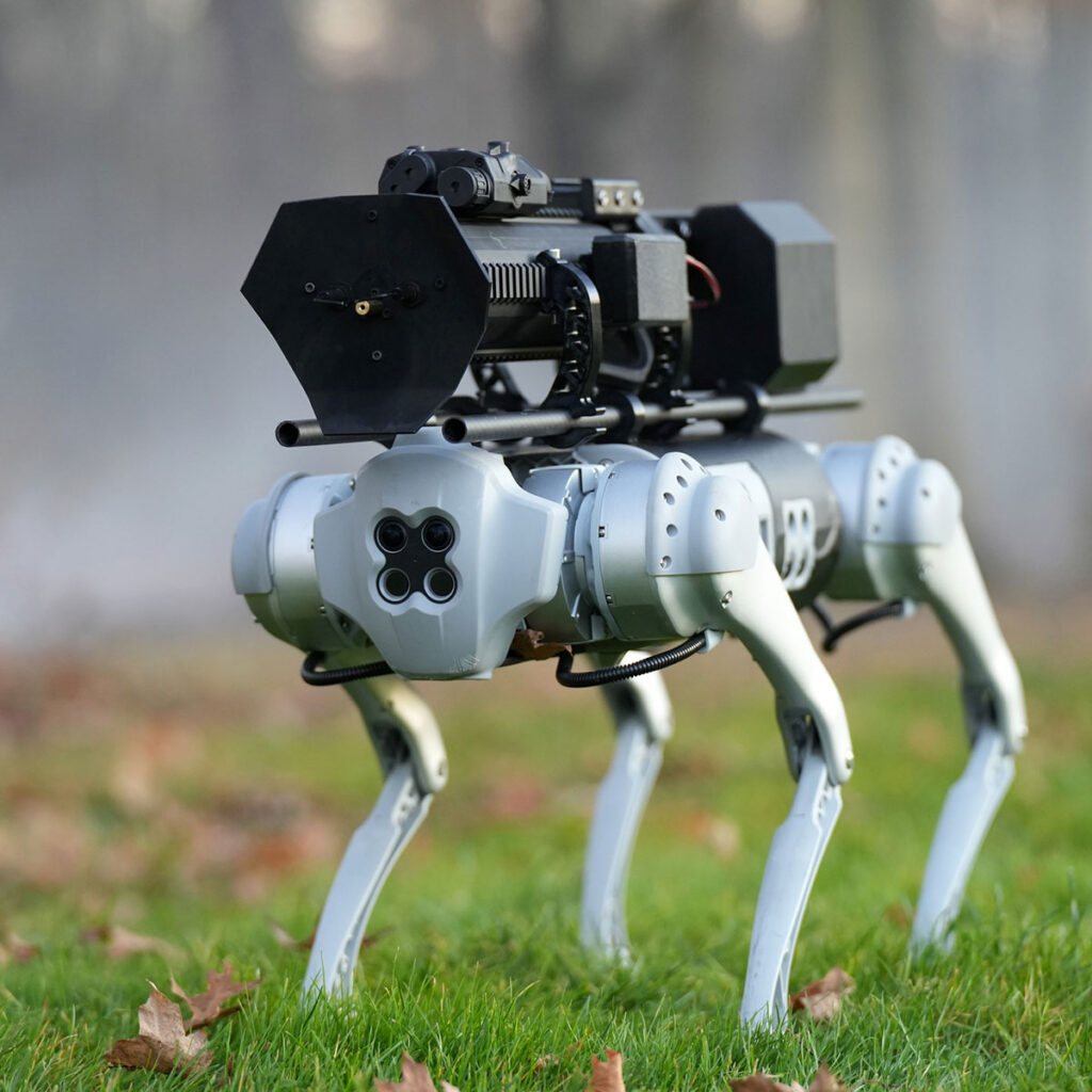 Meet Thermonator The Flame Throwing Robotic Dog Money Can Buy