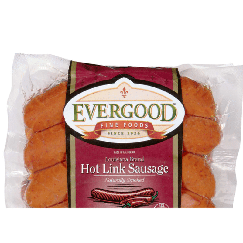 Evergood Fine Foods Cajun Hot Link Sausage 5 Lb Instacart