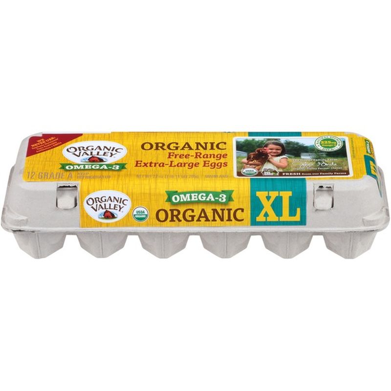 Organic Valley Grade A Extra Large Eggs 1 Doz Instacart