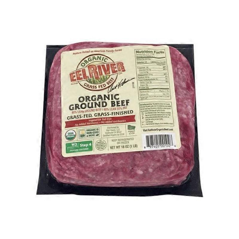 Eel River Organic Ground Beef 16 Oz Instacart