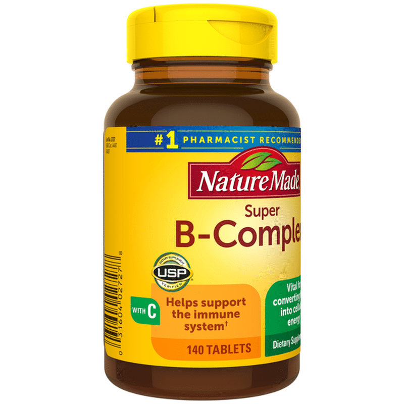 Nature Made Super B Complex Tablets 175 Ct Instacart