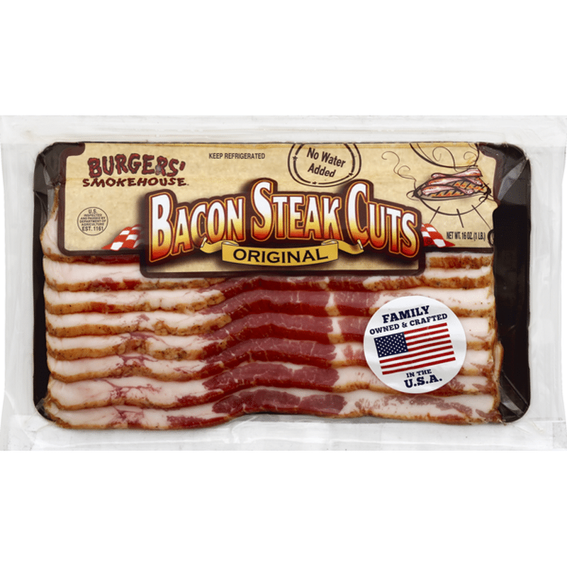 Burgers Smokehouse Bacon Steak Cuts Original 16 Oz Instacart