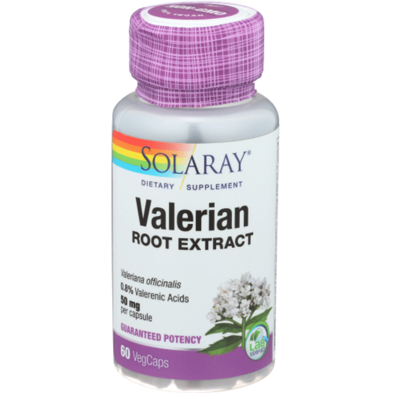 Solaray Valerian Root Extract 50 Mg 60 Ct From Sprouts Farmers Market