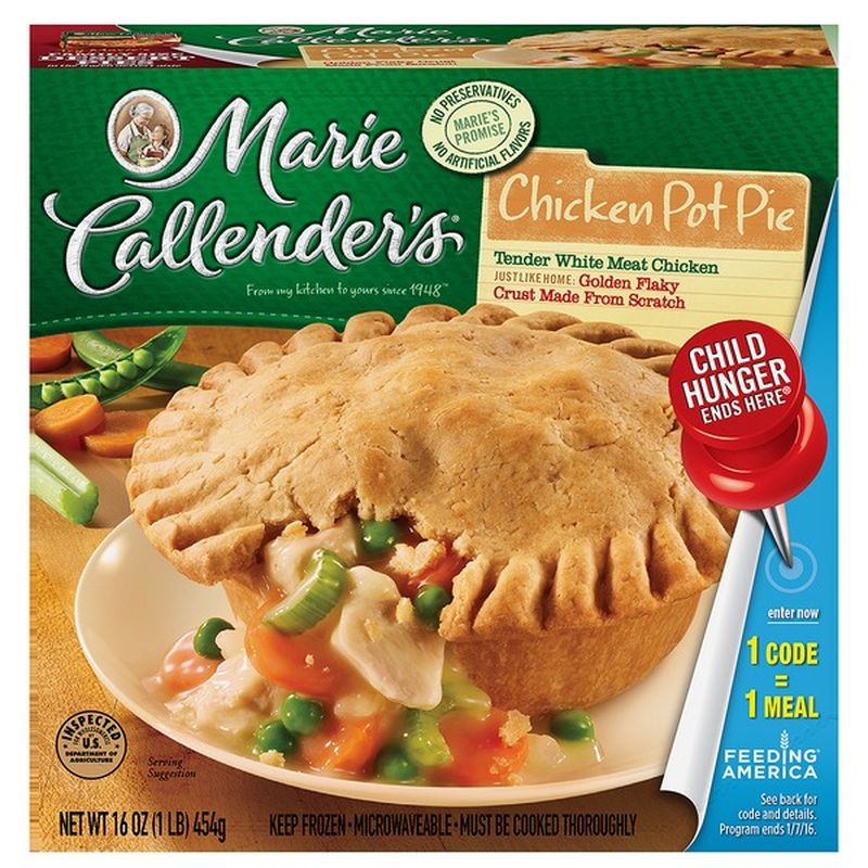 Marie Callenders Chicken Pot Pie 16 Oz Instacart