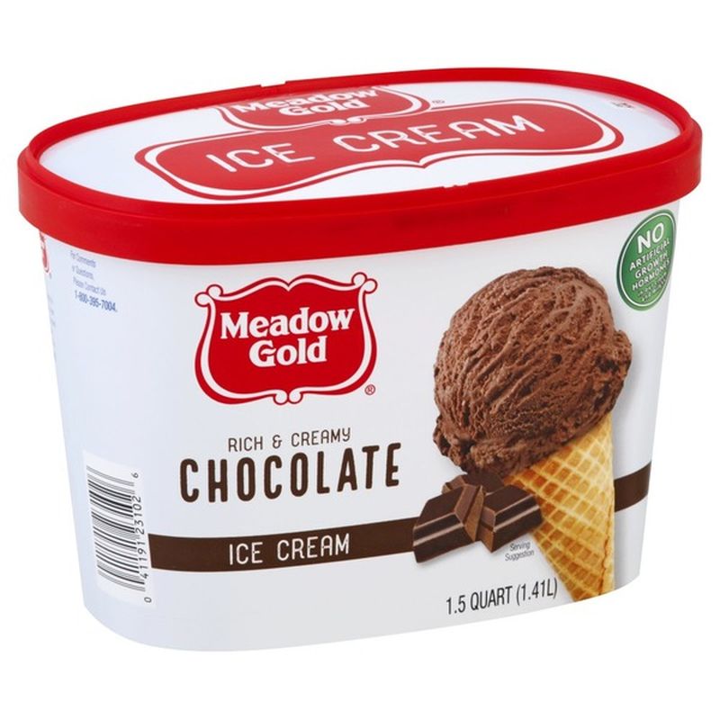 Meadow Gold Ice Cream Chocolate 15 Qt Instacart