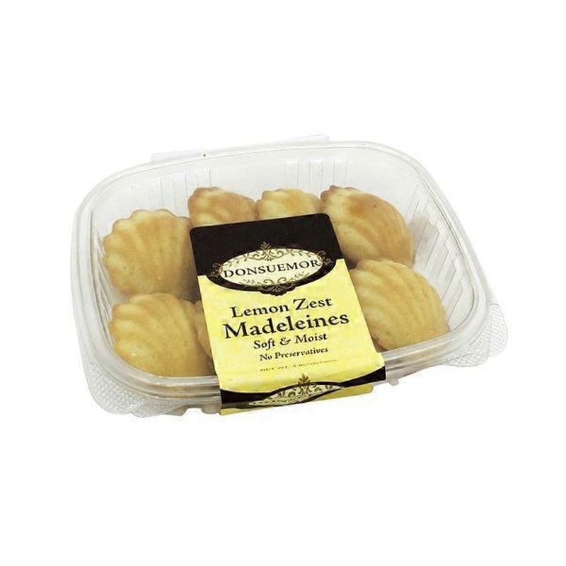 Donsuemor Soft And Moist Lemon Zest Madeleines 48 Oz Instacart