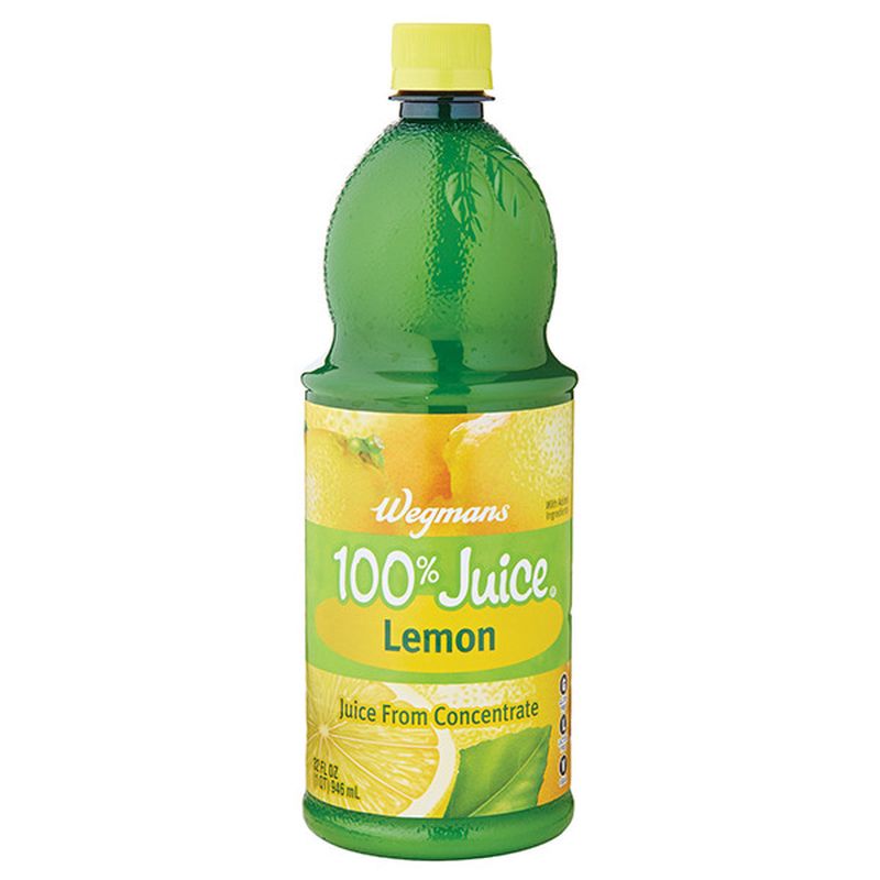 Wegmans 100 Juice Lemon Wegmans