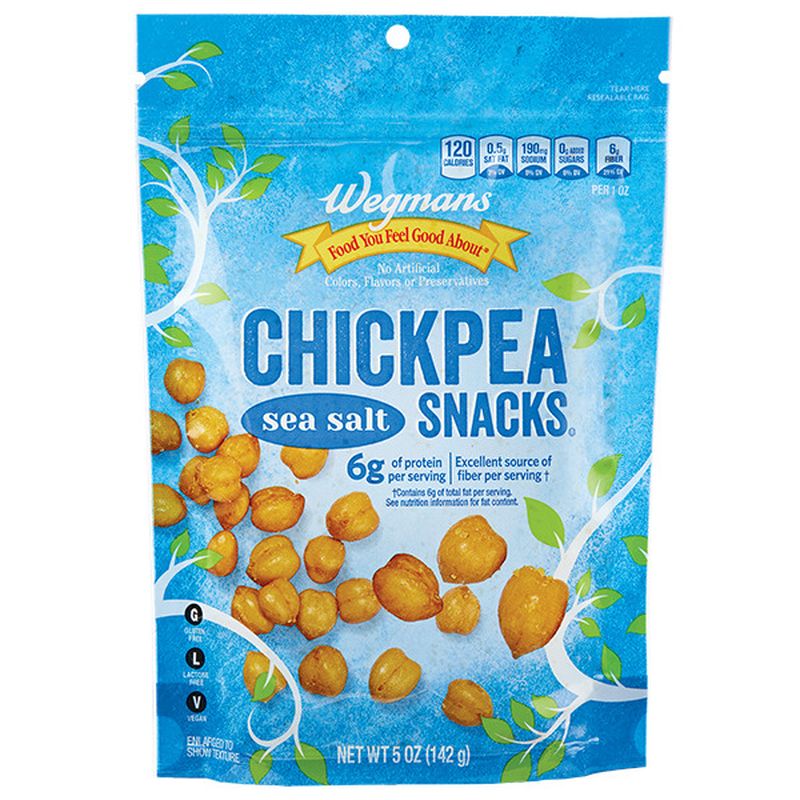 Wegmans Sea Salt Chickpea Snacks Wegmans