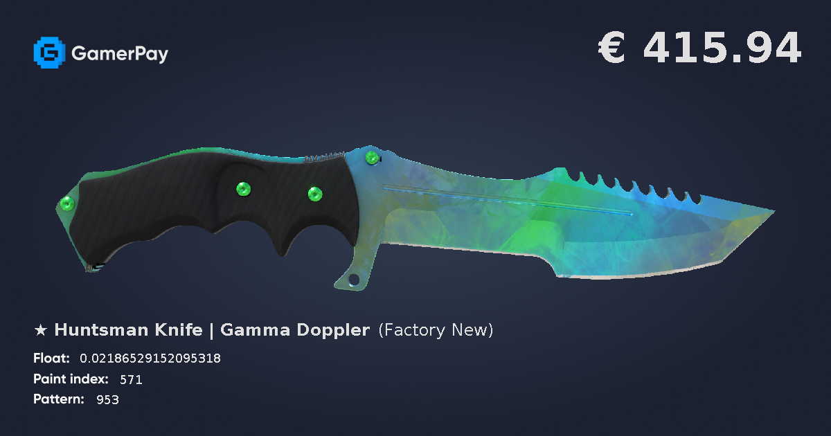 Huntsman Knife Gamma Doppler Phase 3 On Gamerpay